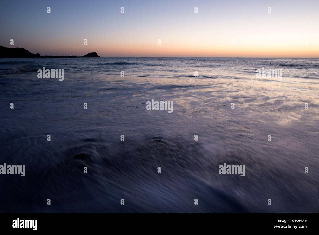 Baja California, Mexico. 10th May, 2014. The sunrise scenery is seen in ...