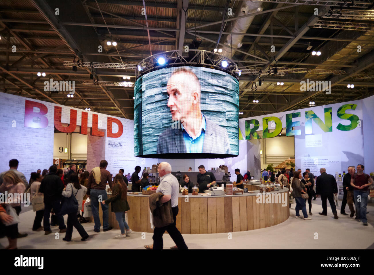 Grand Designs Live 2014 Excel centre london. 10th May 2014 Stock Photo ...