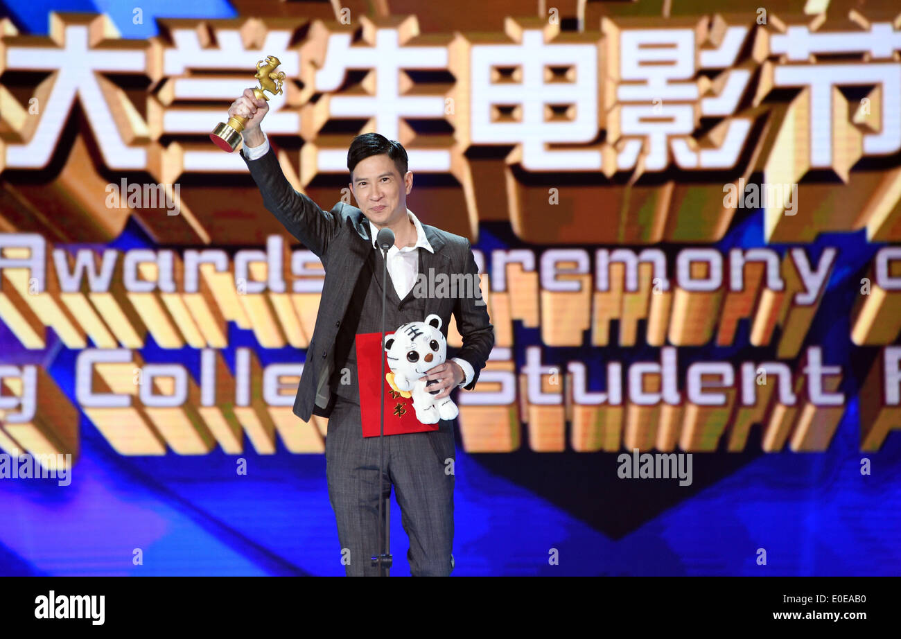Beijing, China. 11th May, 2014. Nick Cheung, the winner of the Best ...