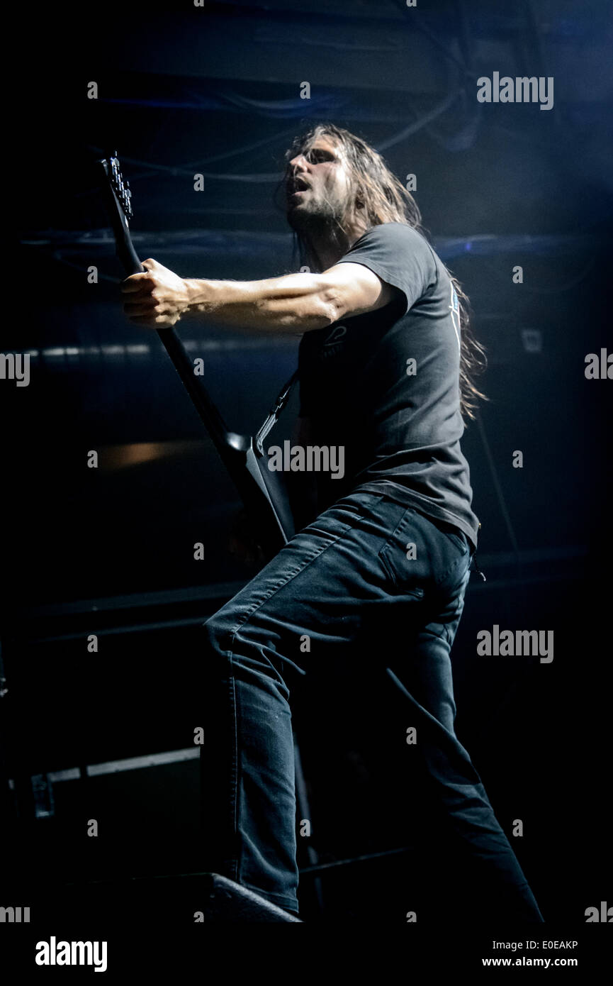 Toronto, Ontario, Canada. 10th May, 2014. French metal band 'Gojira ...