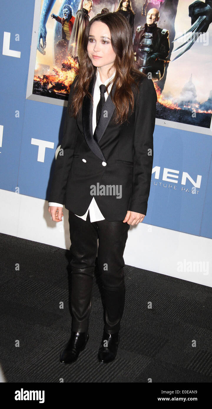 New York, USA. 10th May, 2014. Actress ELLEN PAGE attends the global ...