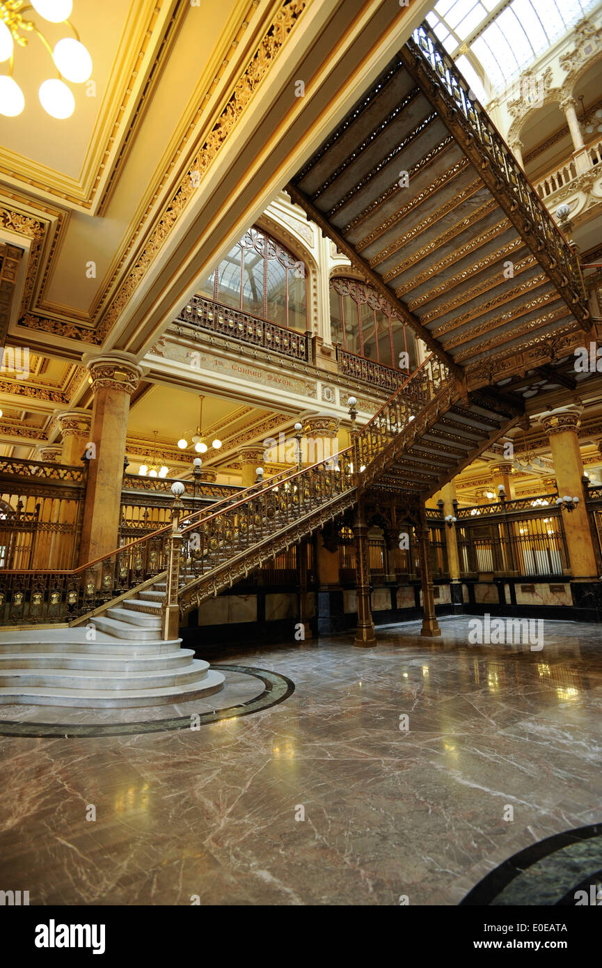 Palacio Postal (Post Office) (Palacio de Correos de Mexico) in Mexico ...