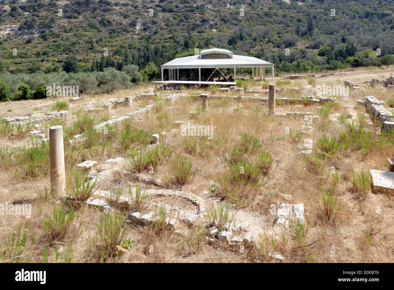 The Early Christian basilica at Katsivelos archaeological site Ancient ...
