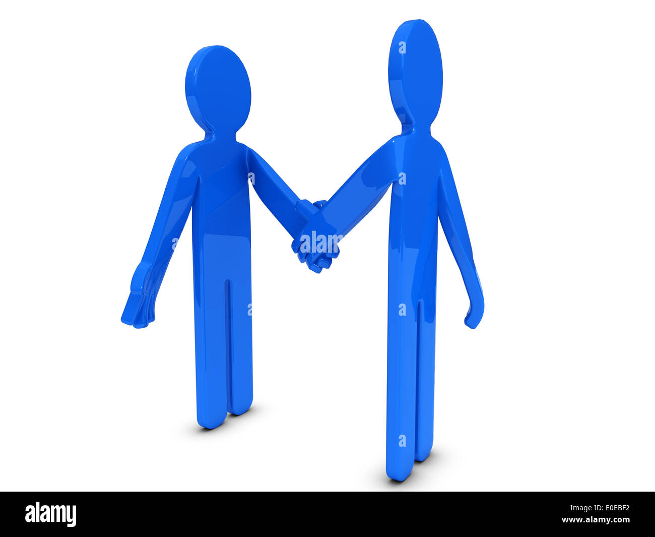 Symbolic handshake hi-res stock photography and images - Alamy