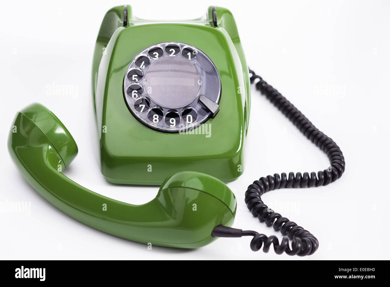 Green Phone Receiver