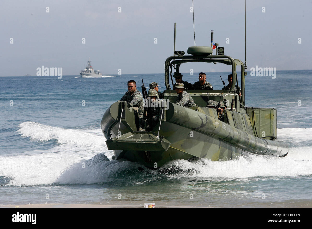 Cavite Province, Philippines. 11th May, 2014. Soldiers from the ...