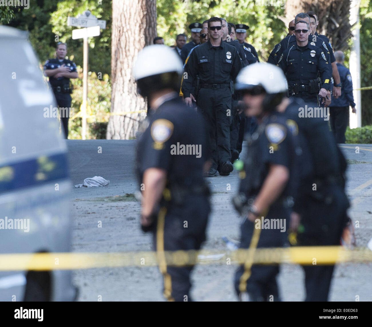 Lapd van hi-res stock photography and images - Alamy