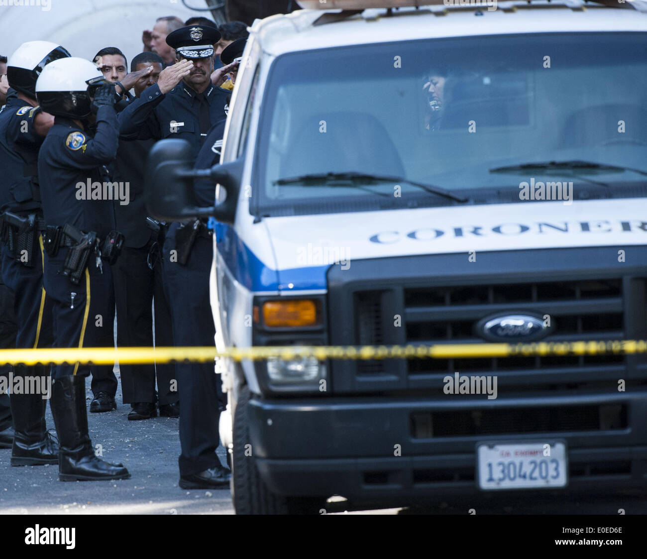Lapd van hi-res stock photography and images - Alamy