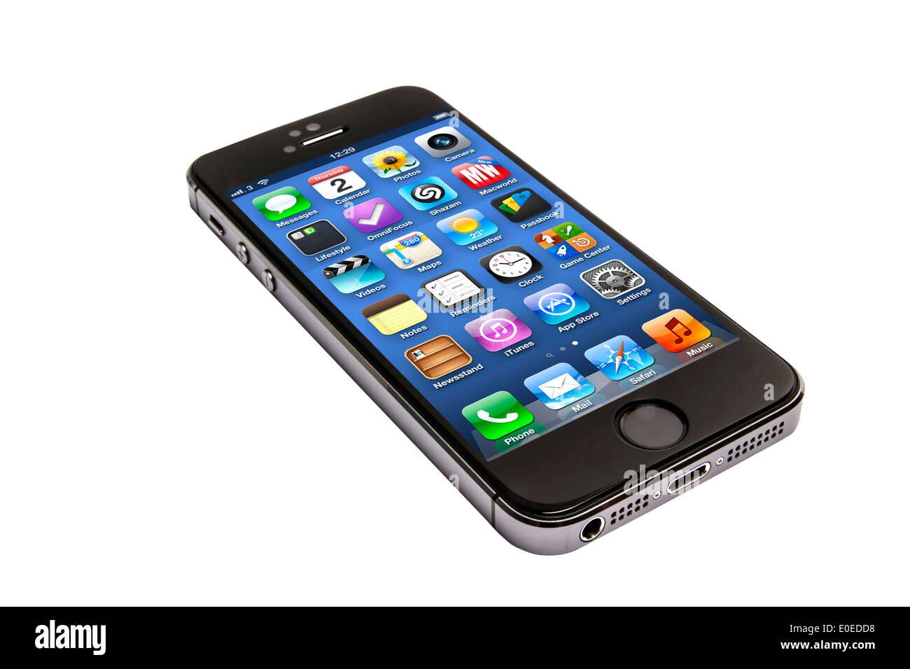 New iphone smartphone on Cut Out Stock Images & Pictures - Alamy