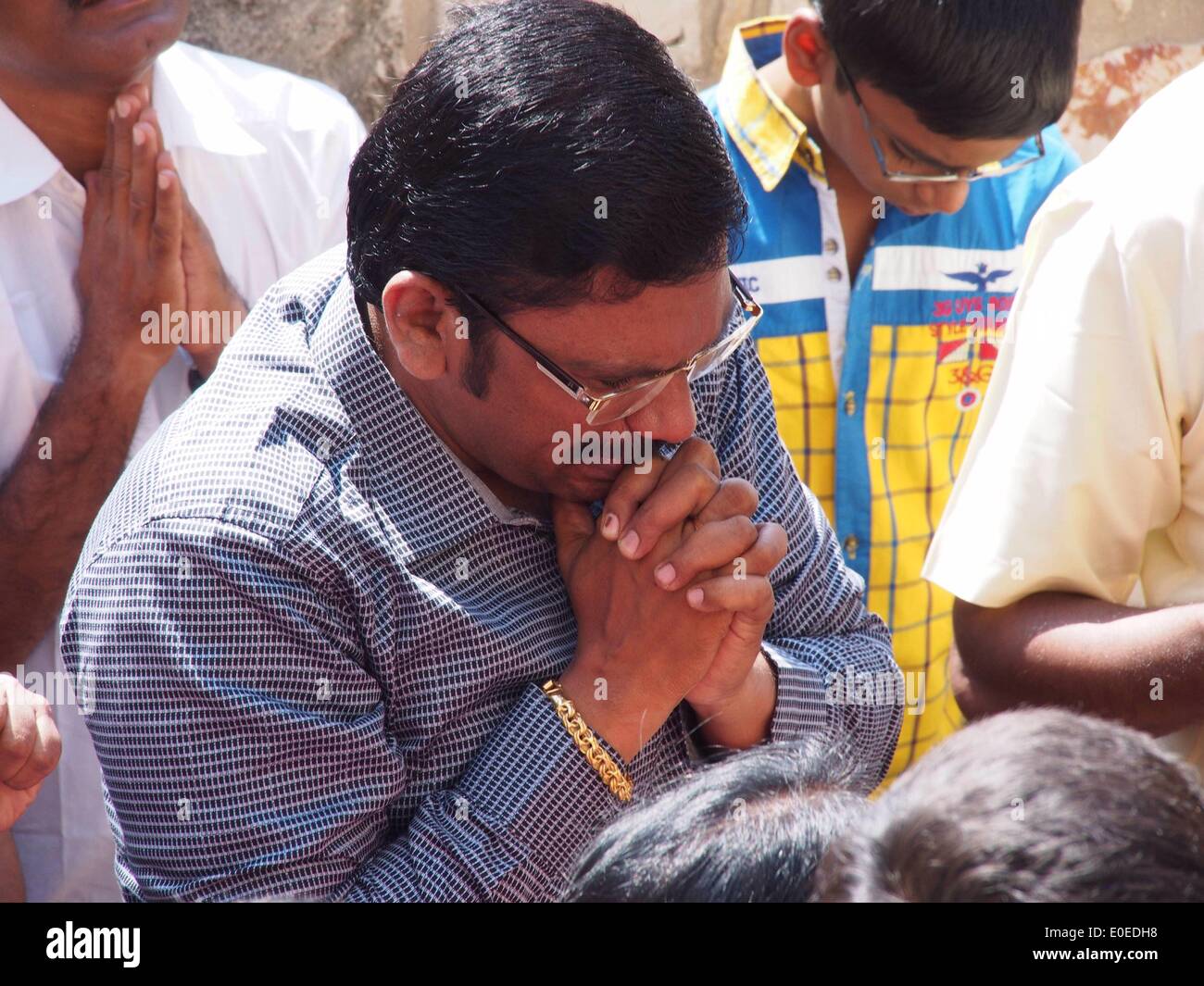 King david praying hi-res stock photography and images - Alamy