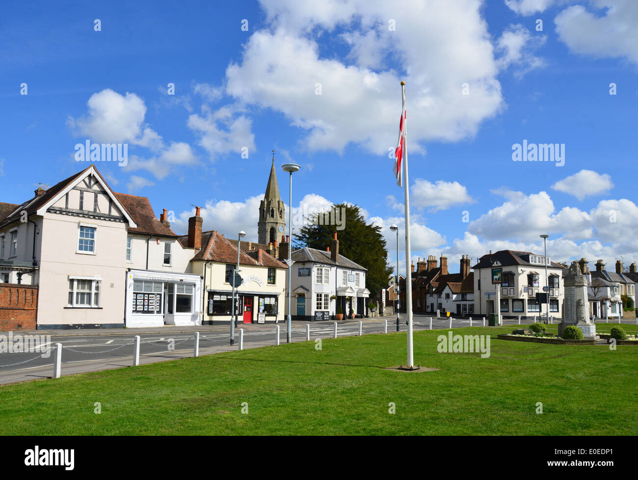 The Green, Datchet, Berkshire, England, United Kingdom Stock Photo - Alamy