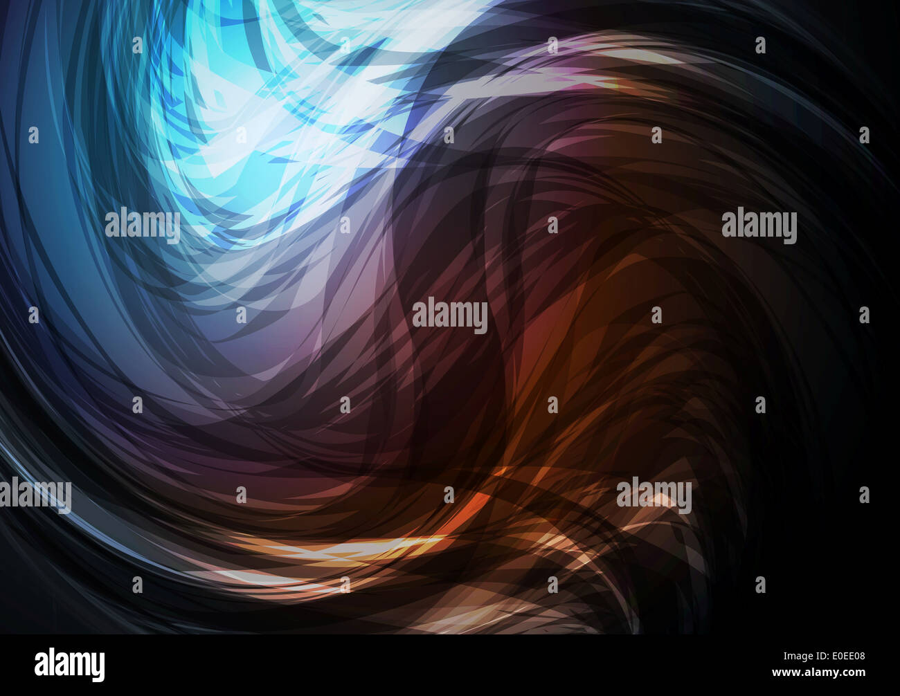 Modern concept waves vector background Stock Photo - Alamy