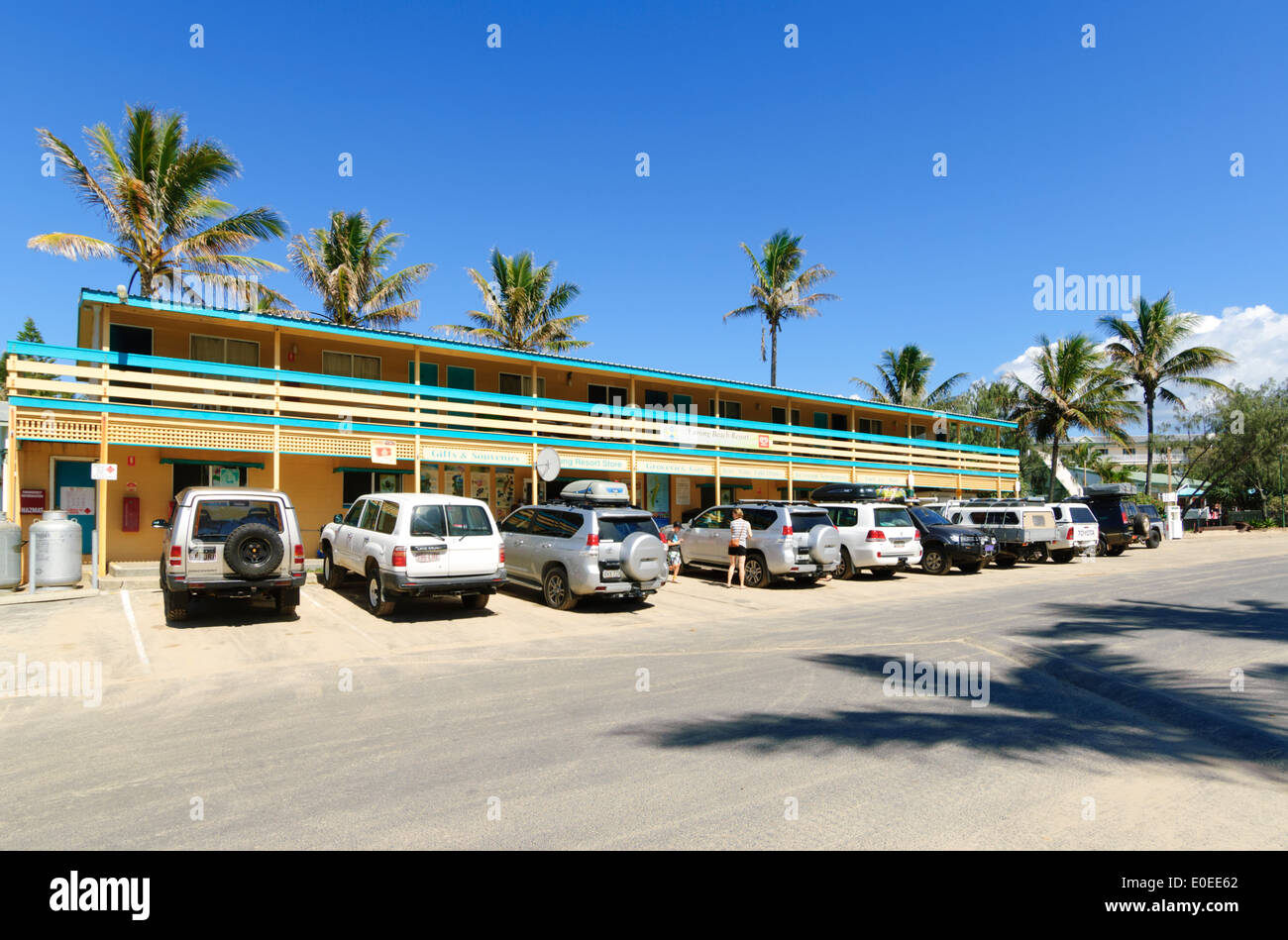 Eurong - Eastern Beach - Fraser Island - Queensland - Australia Stock ...