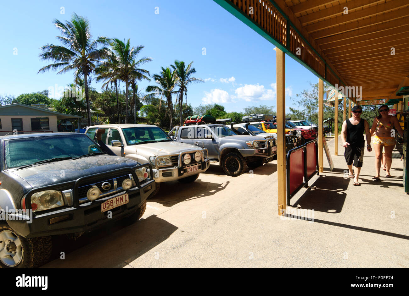 Eurong, Eastern Beach, Fraser Island, Queensland, QLD, Australia Stock ...
