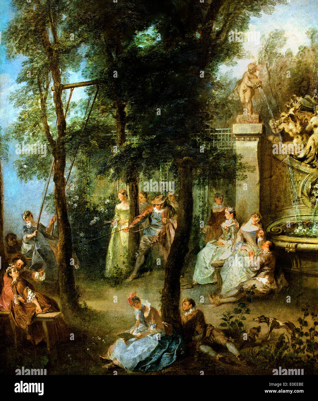 Nicolas lancret hi-res stock photography and images - Alamy