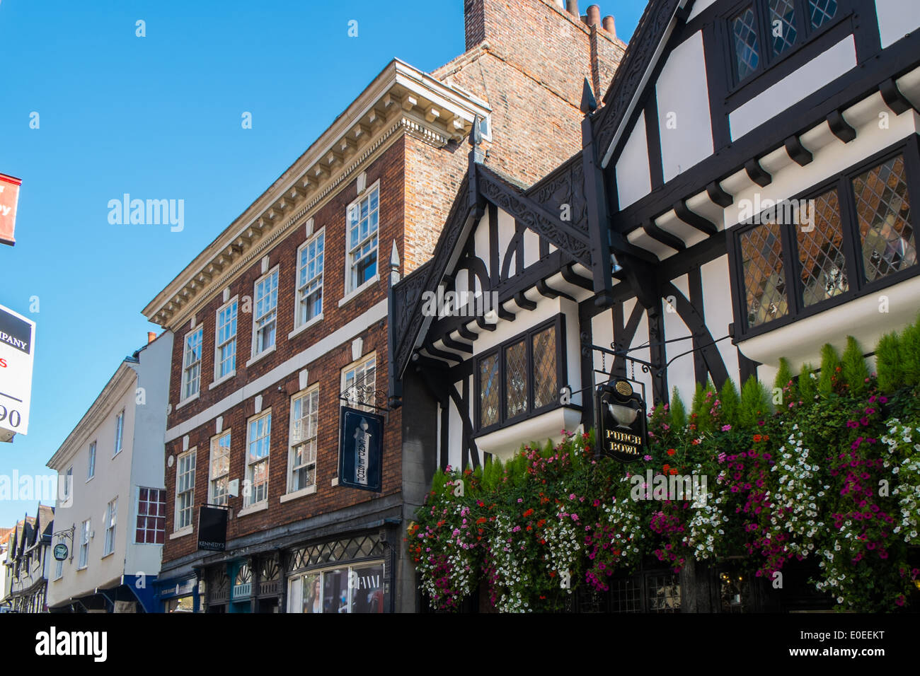 Stonegate York City Centre High Resolution Stock Photography and Images ...