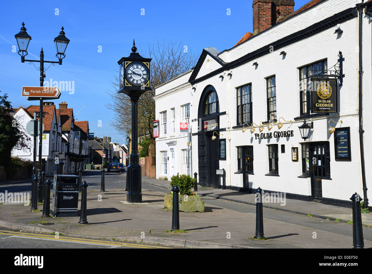 Ye Olde George Inn, High Street, Colnbrook, Berkshire, England, United ...