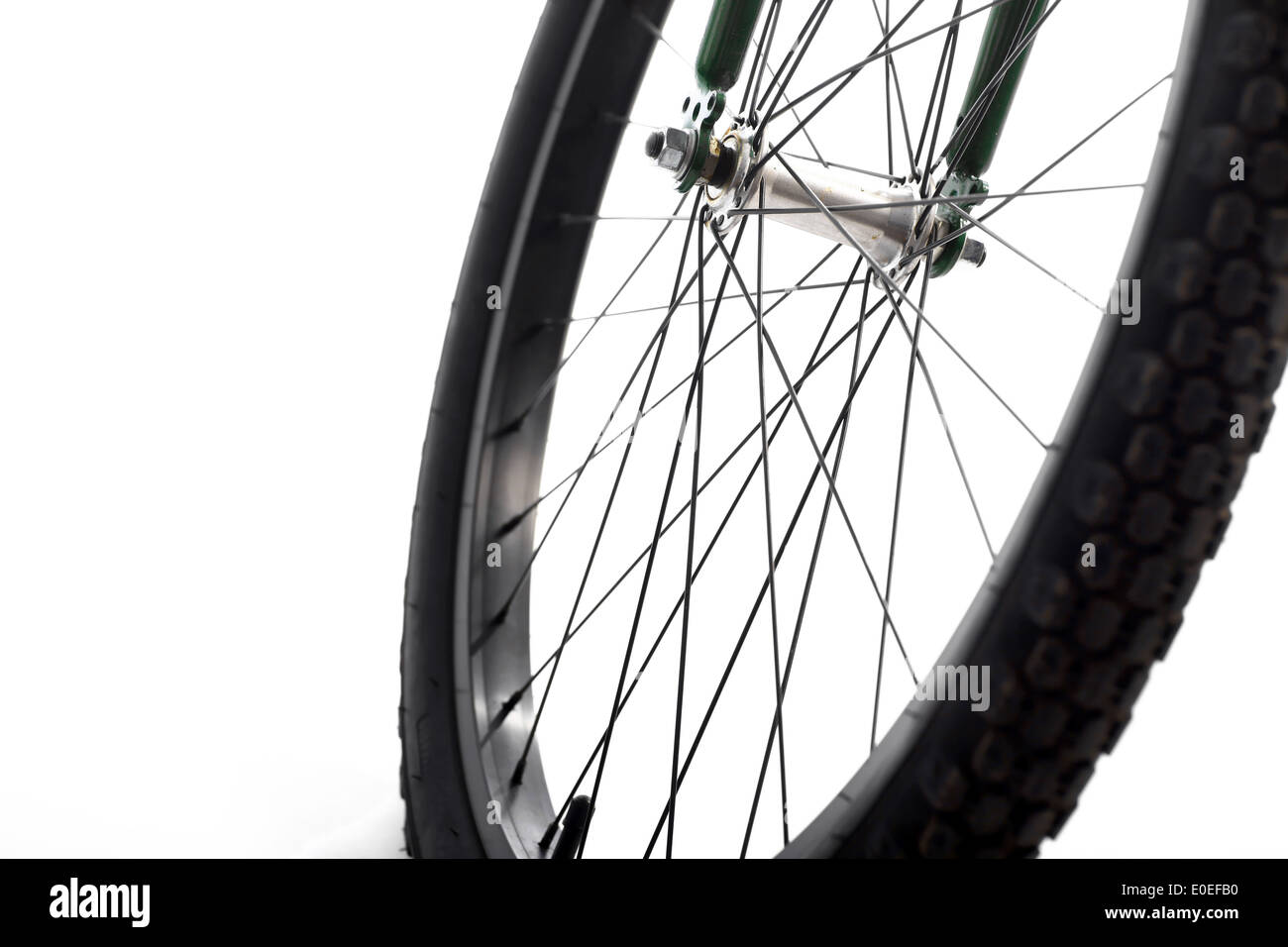 Color detail of the wheel of a bicycle, with spokes Stock Photo - Alamy