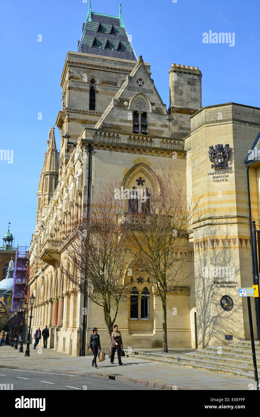 Northampton Guildhall, St Giles' Square, Northampton, Northamptonshire ...