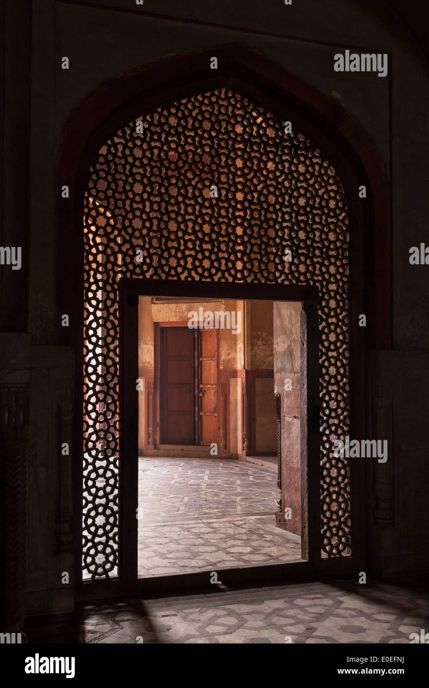 Interior of humayuns tomb hi-res stock photography and images - Alamy