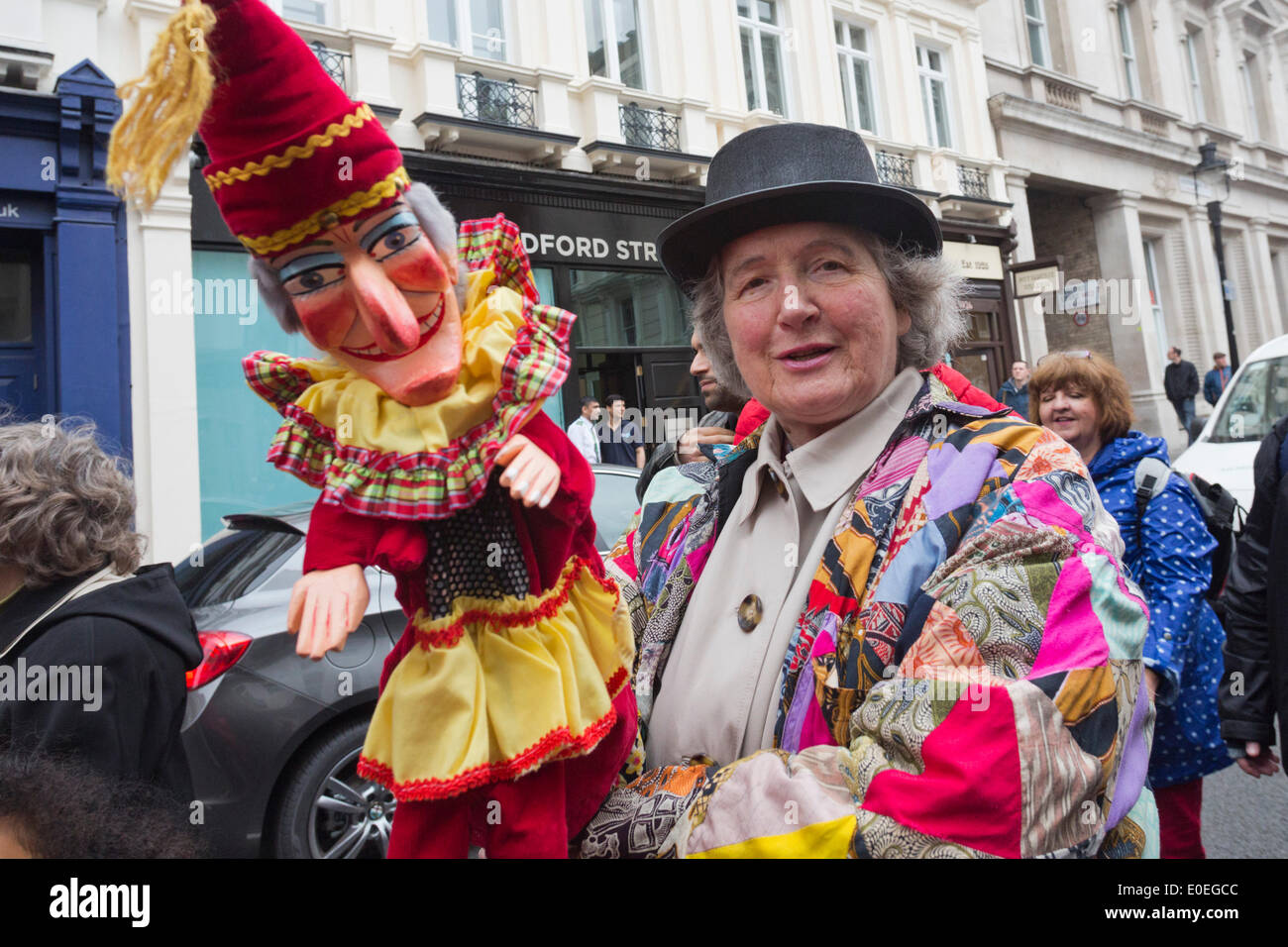 Covent Garden, London, UK. 11 May 2014. The festival starts with a ...