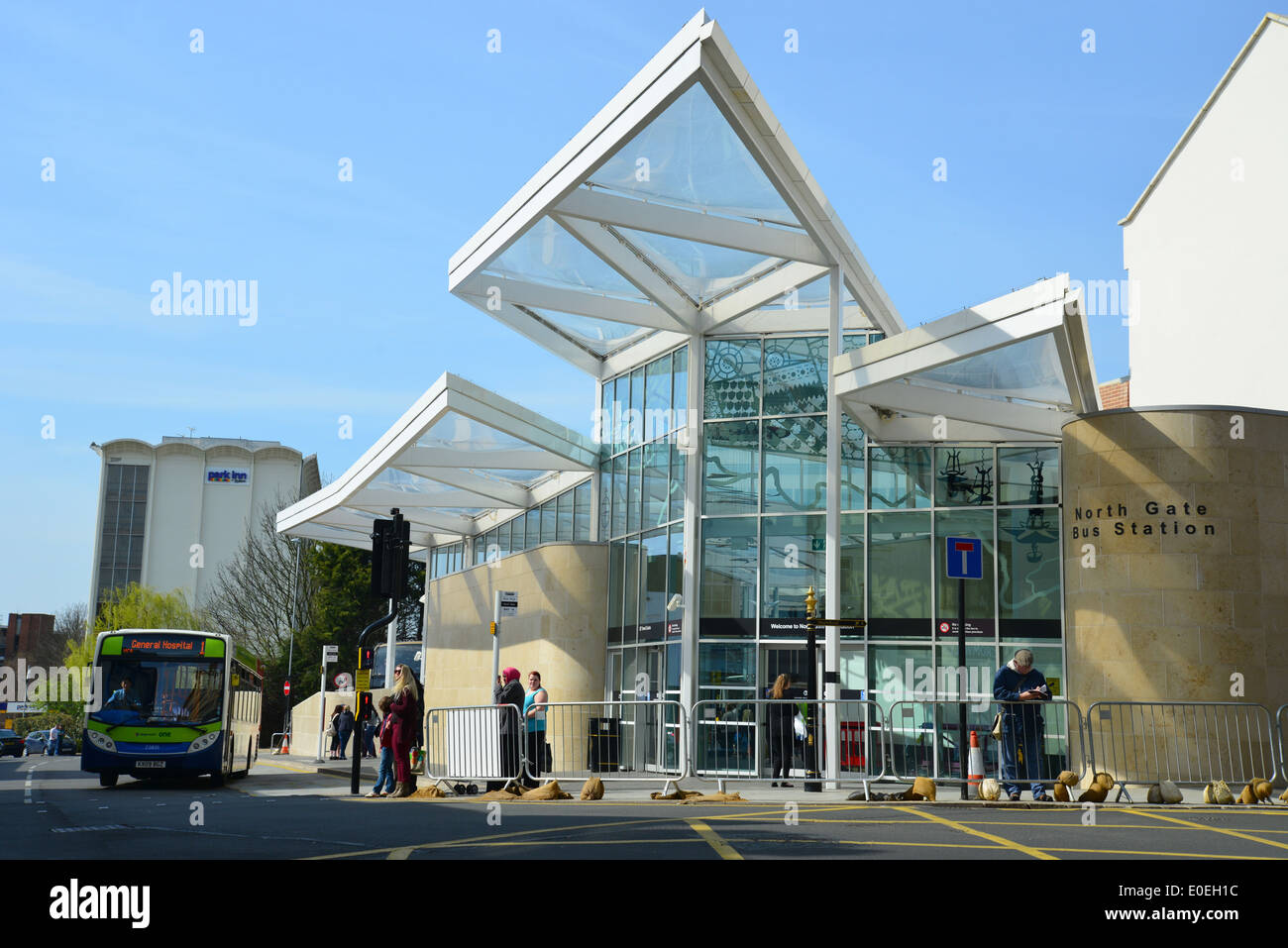 North Gate Bus Station, Bradshaw Street, Northampton, Northamptonshire ...