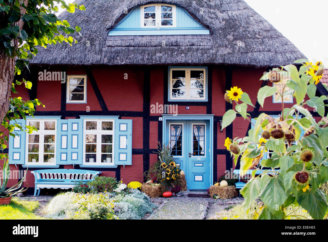 Idyllic Place for living on Baltic Sea Stock Photo - Alamy