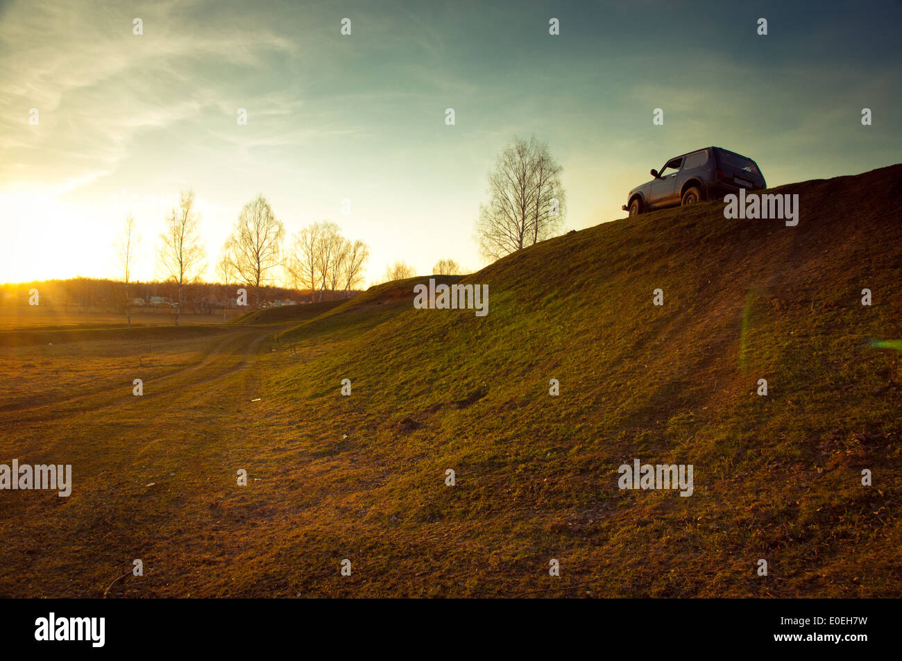 Soviet and Russian SUV Lada Niva 4x4 Stock Photo - Alamy