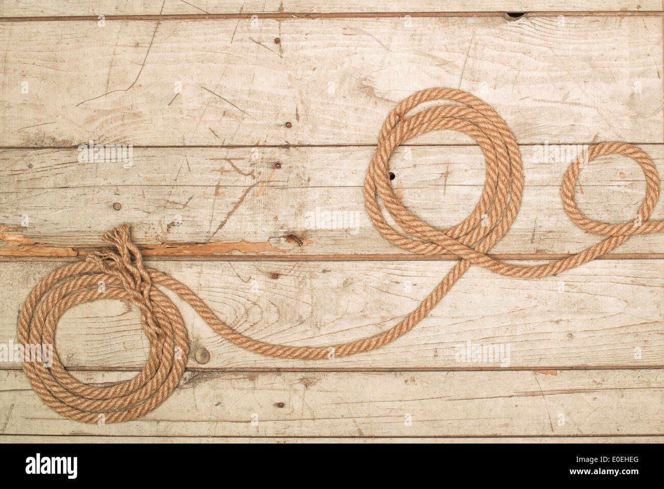 Rope texture knot hi-res stock photography and images - Alamy