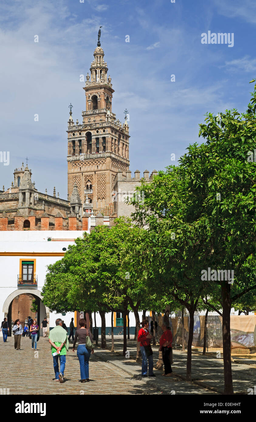 La Giralda Tower, Seville, Spain Stock Photo - Alamy