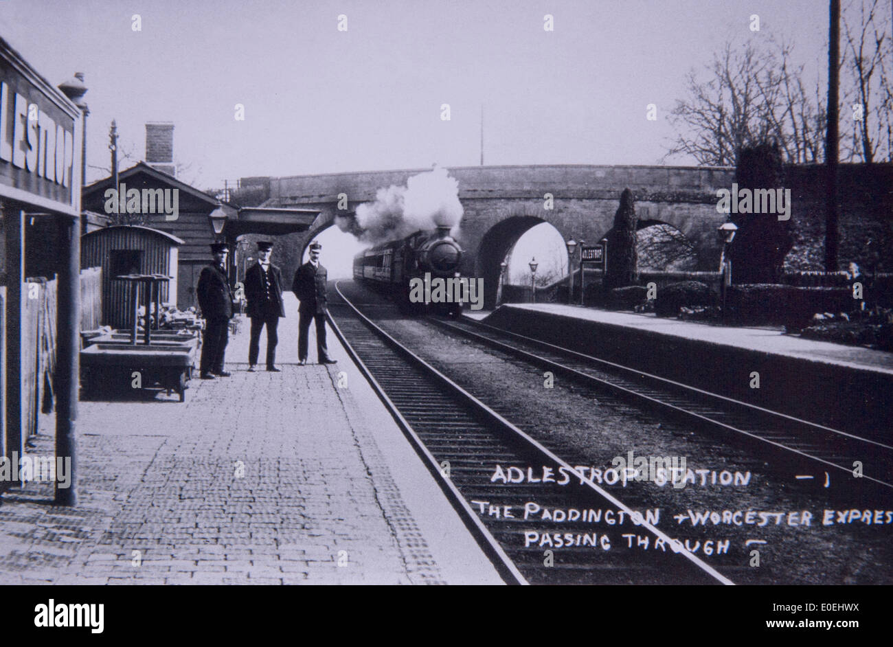 Adlestrop, Gloucestershire, the inspiration for the Edward Thomas poem ...