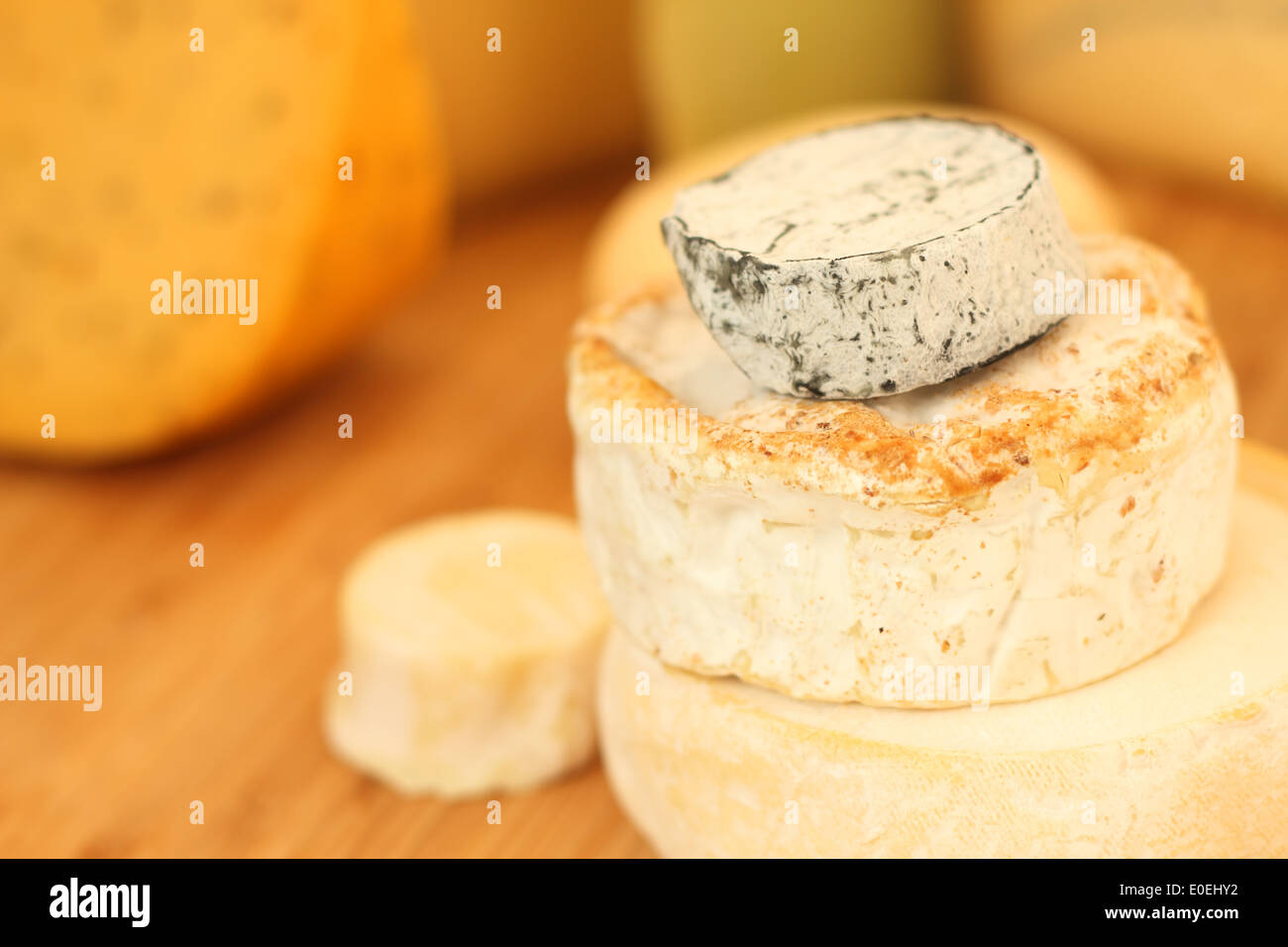 Cheese dairy food collection hi-res stock photography and images - Alamy