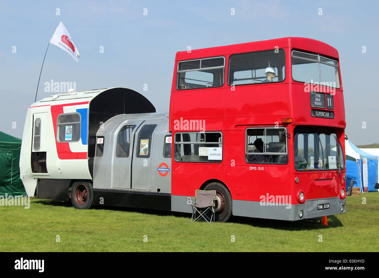 Supercar - part bus, part tube and part train Stock Photo - Alamy
