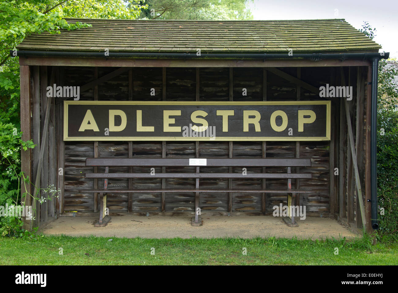 Adlestrop, Gloucestershire, the inspiration for the Edward Thomas poem ...