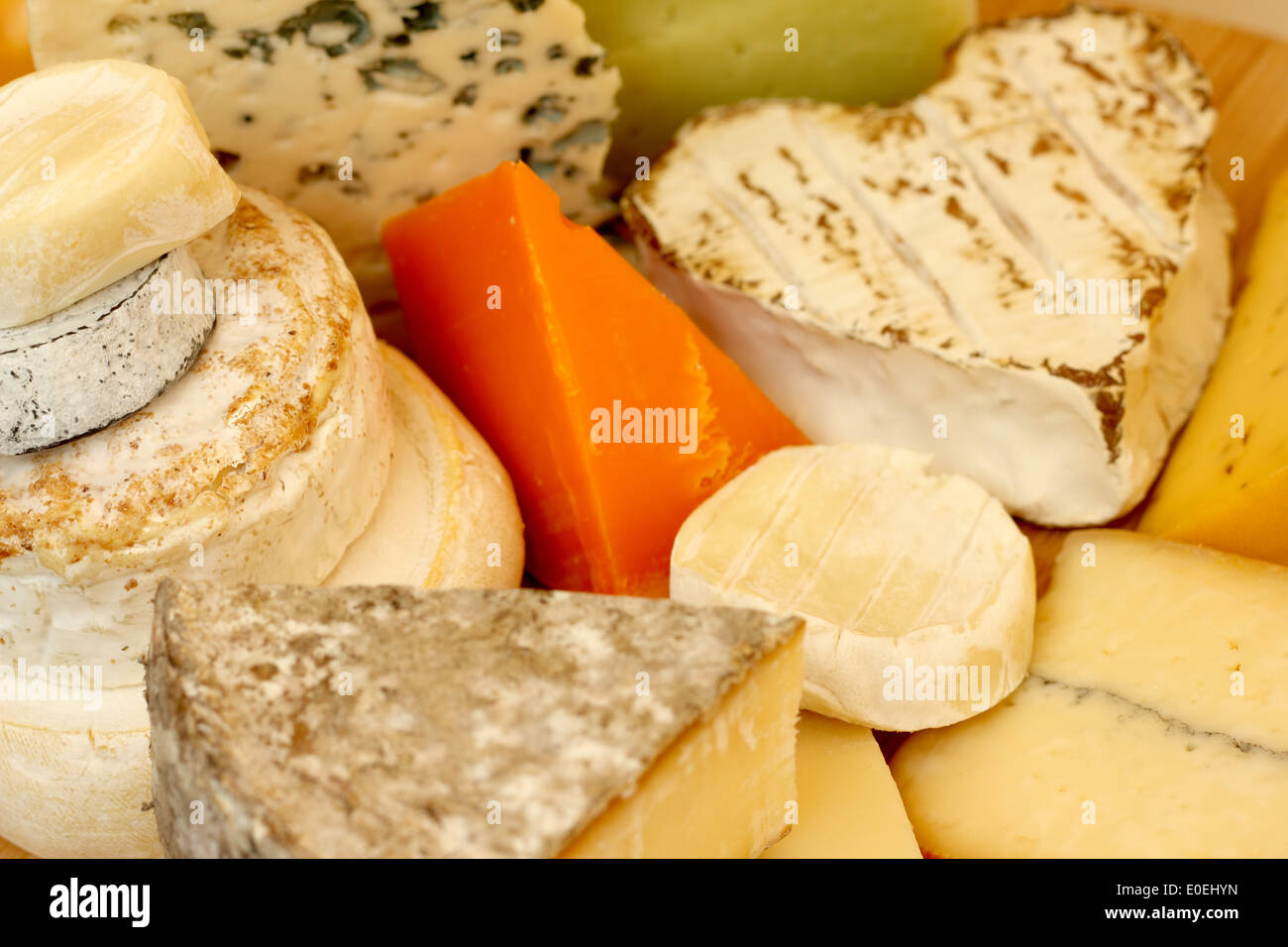 Various cheese close up hi-res stock photography and images - Alamy
