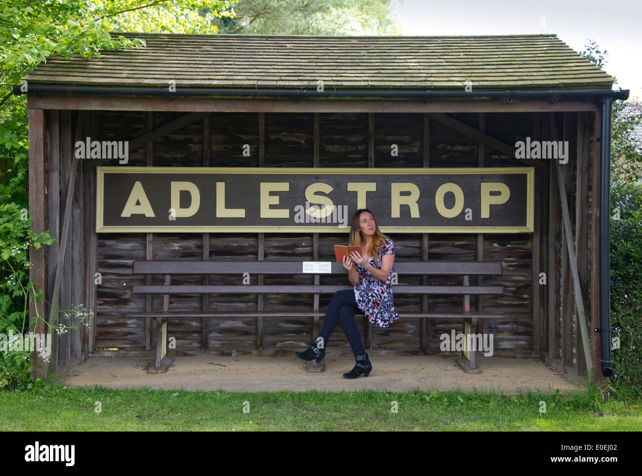 Adlestrop, Gloucestershire, the inspiration for the Edward Thomas poem ...
