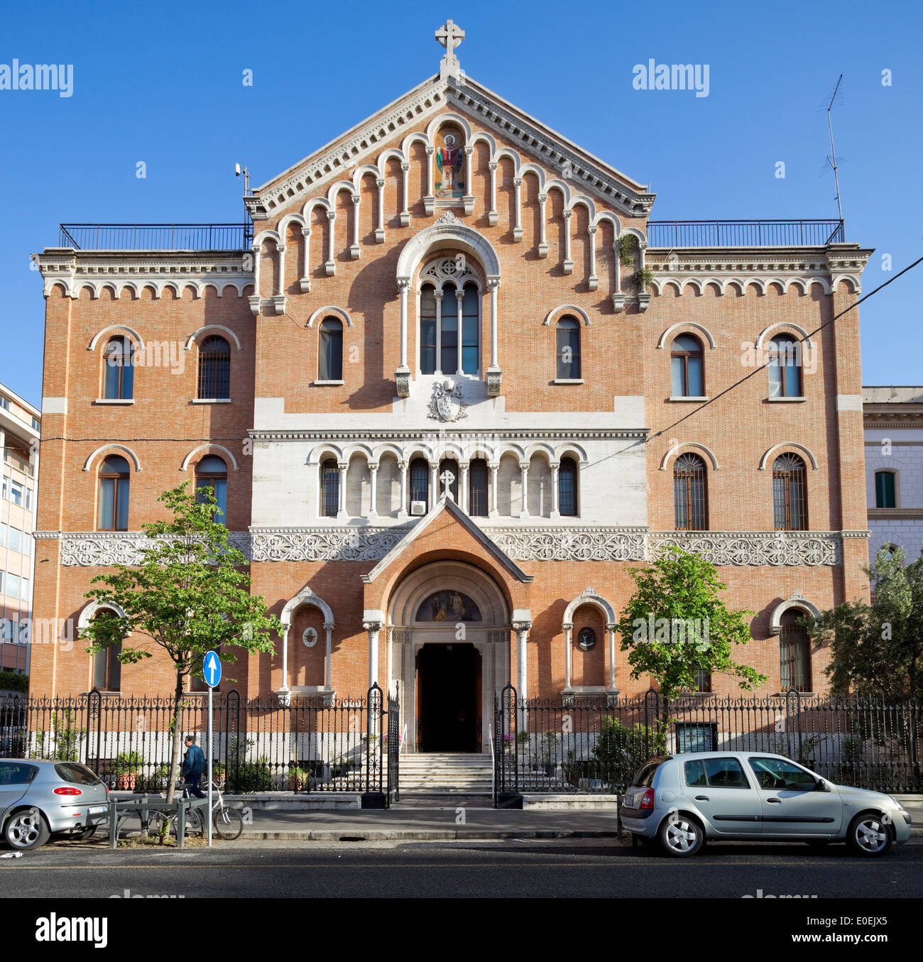 Kirche, Rom, Italien - Church, Rome, Italy Stock Photo - Alamy