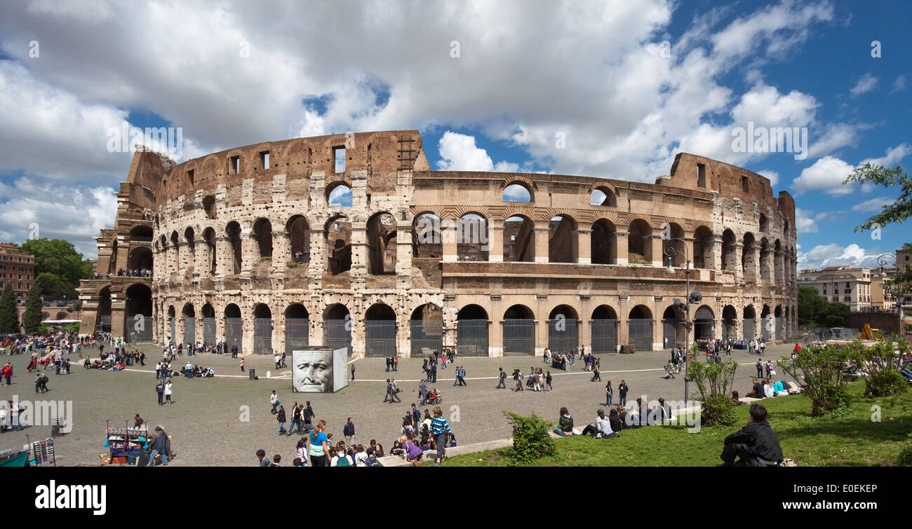 Kolosseum, Rom, Italien - Colosseum, Rome, Italy Stock Photo - Alamy