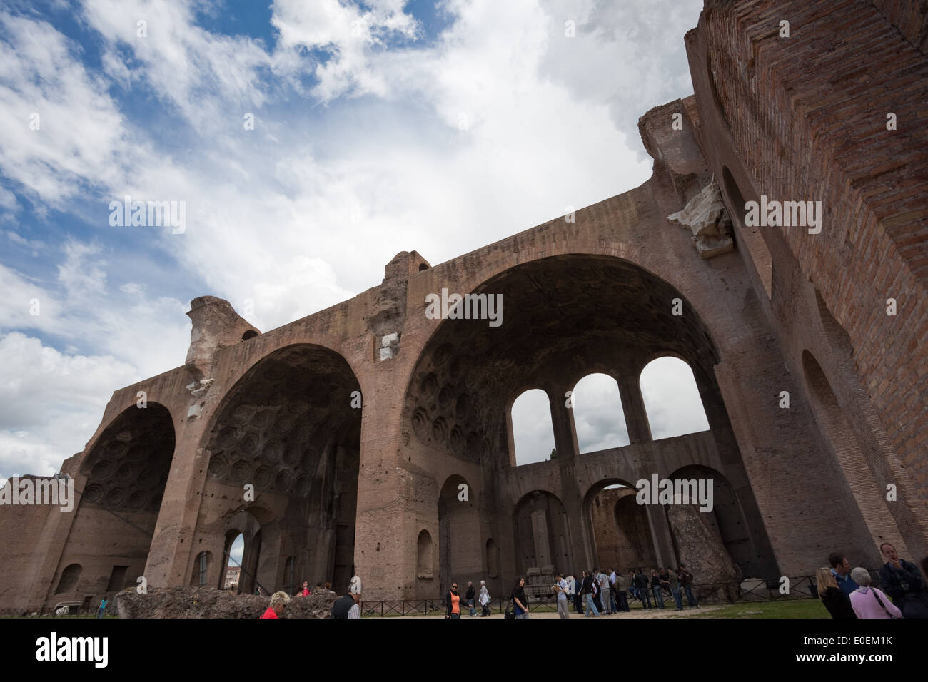 Maxentius basilica hi-res stock photography and images - Alamy