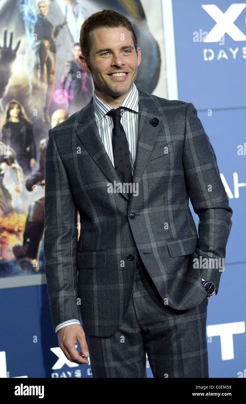 New York, NY, USA. 10th May, 2014. James Marsden at arrivals for X-MEN ...