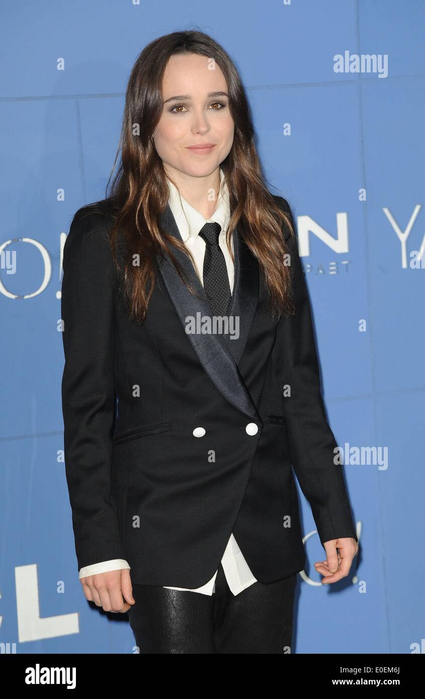 New York, NY, USA. 10th May, 2014. Ellen Page at arrivals for X-MEN ...