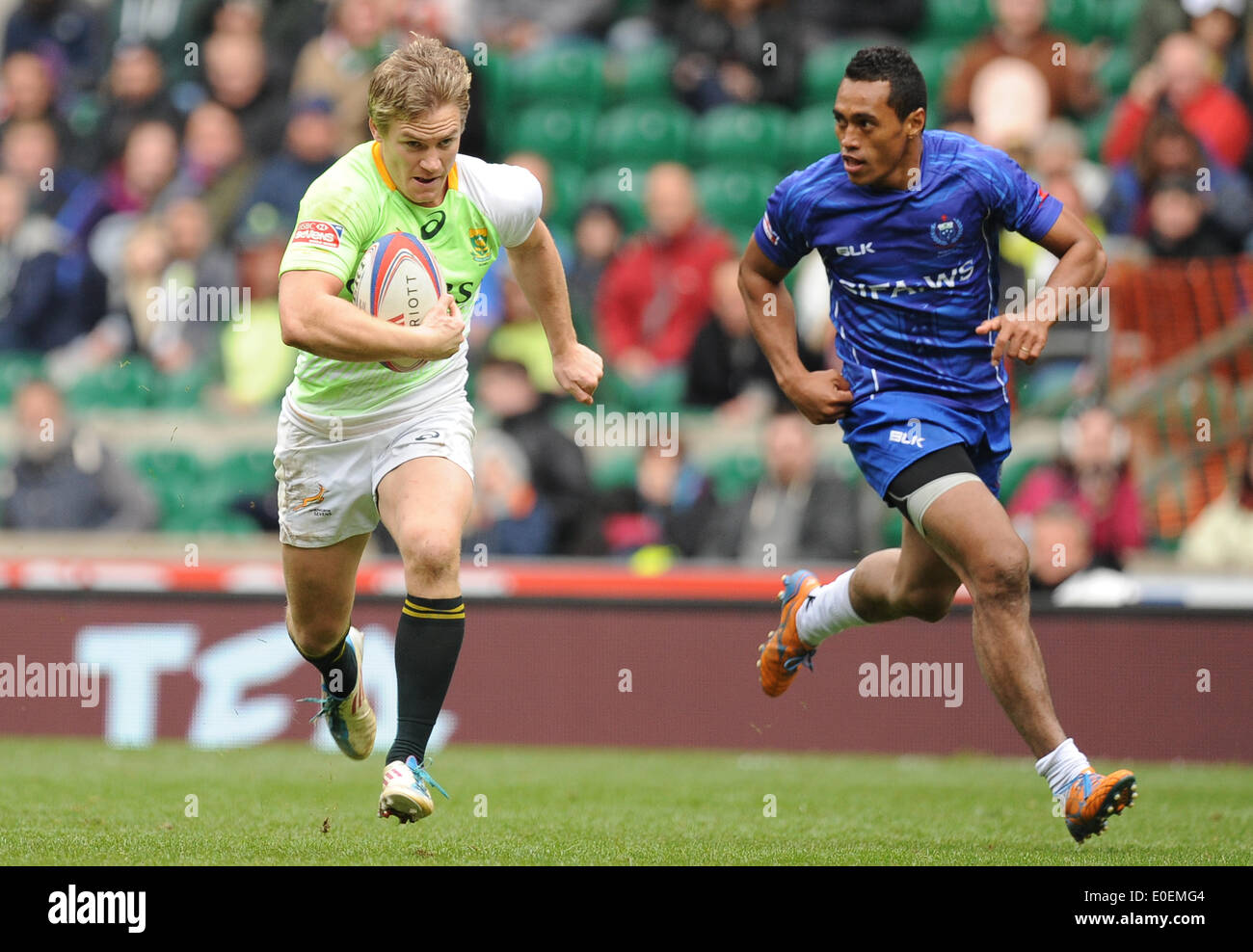 London, UK. 11 May 2014 Mark Richards of South Africa during the Plate ...
