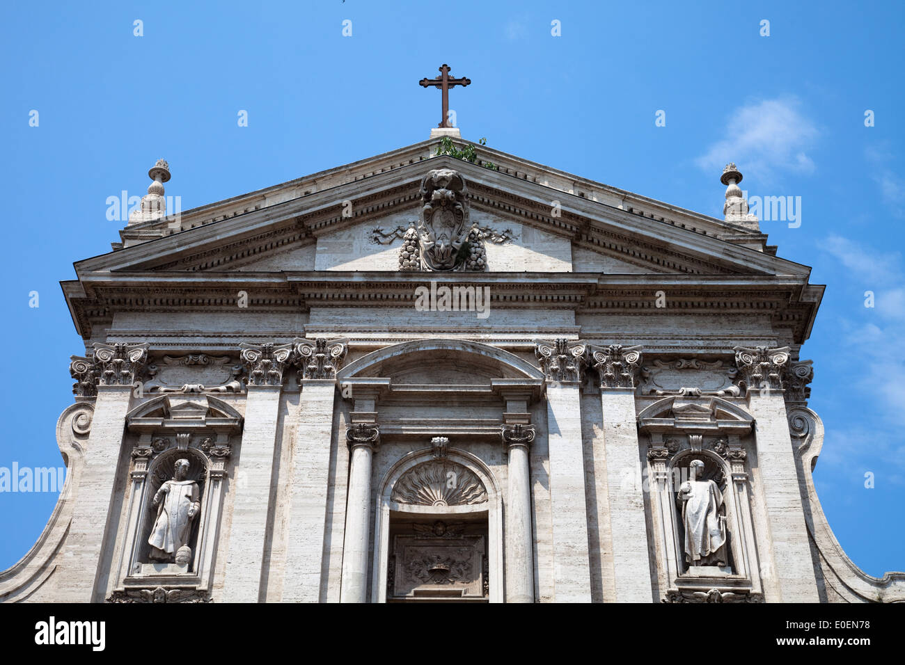 Kirche, Rom, Italien - Church, Rome, Italy Stock Photo - Alamy