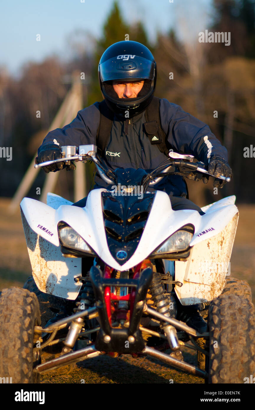 ATV Yamaha Raptor 350 Stock Photo - Alamy