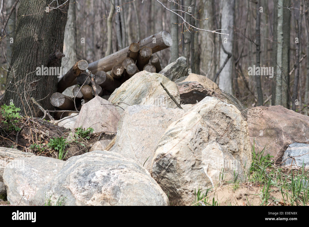 Pile of boulders hi-res stock photography and images - Alamy