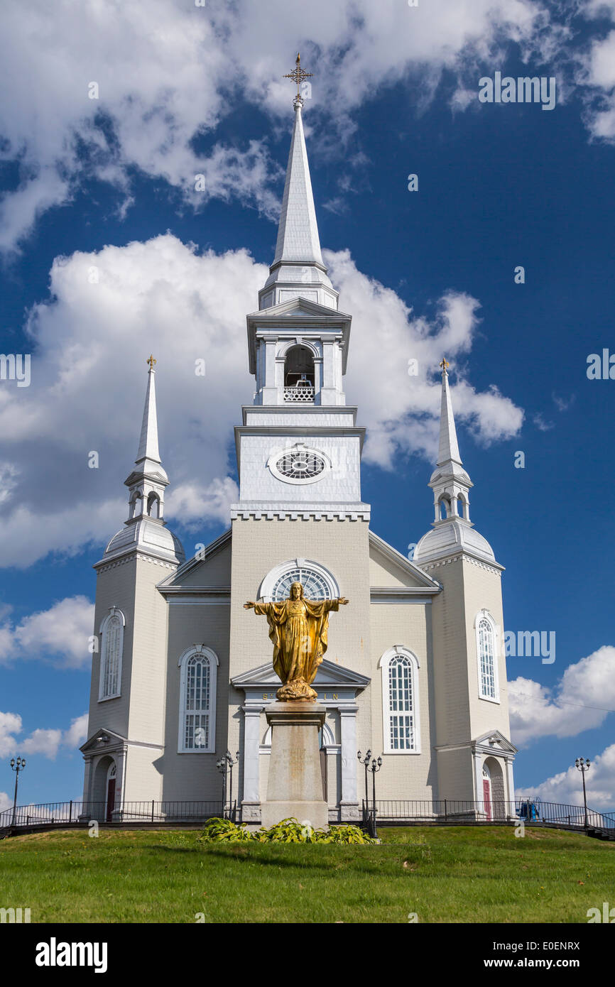 The Catholic church at Saint Martin in the Eastern Townships of Quebec ...