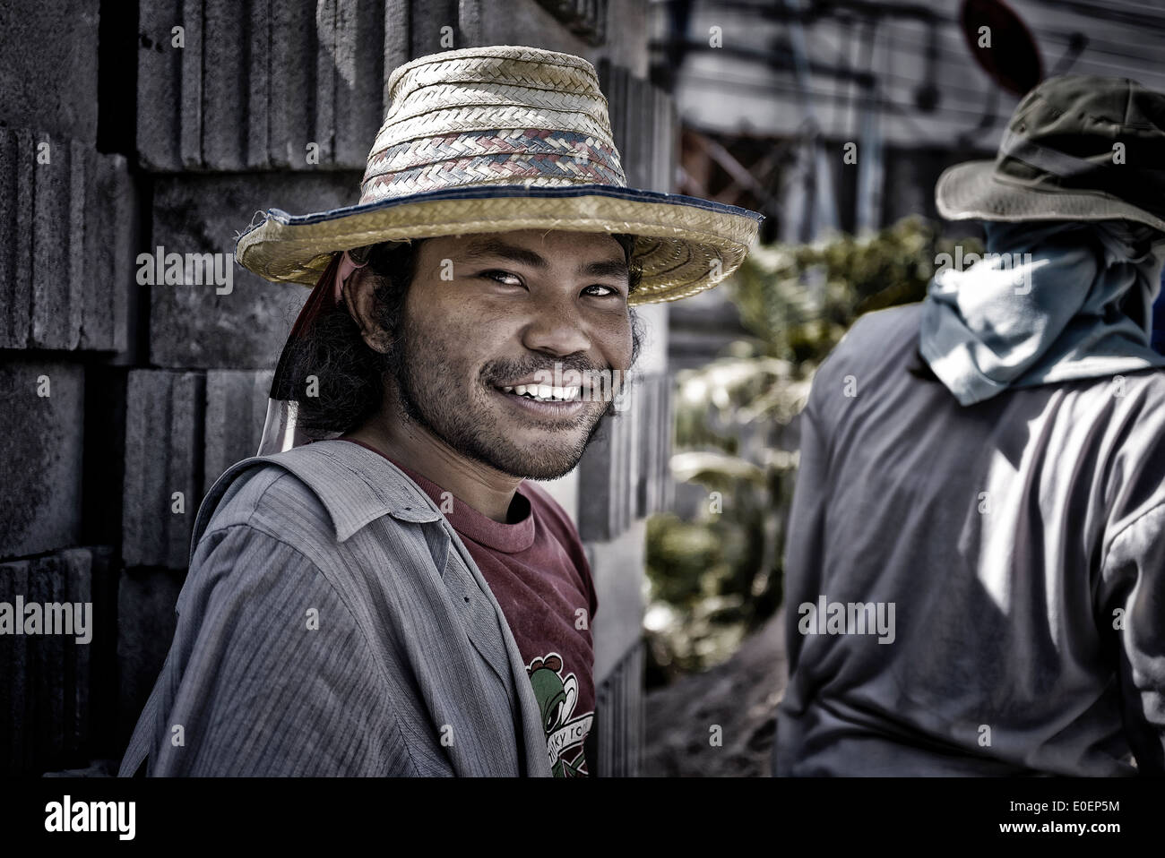 Asian males smiling hi-res stock photography and images - Alamy