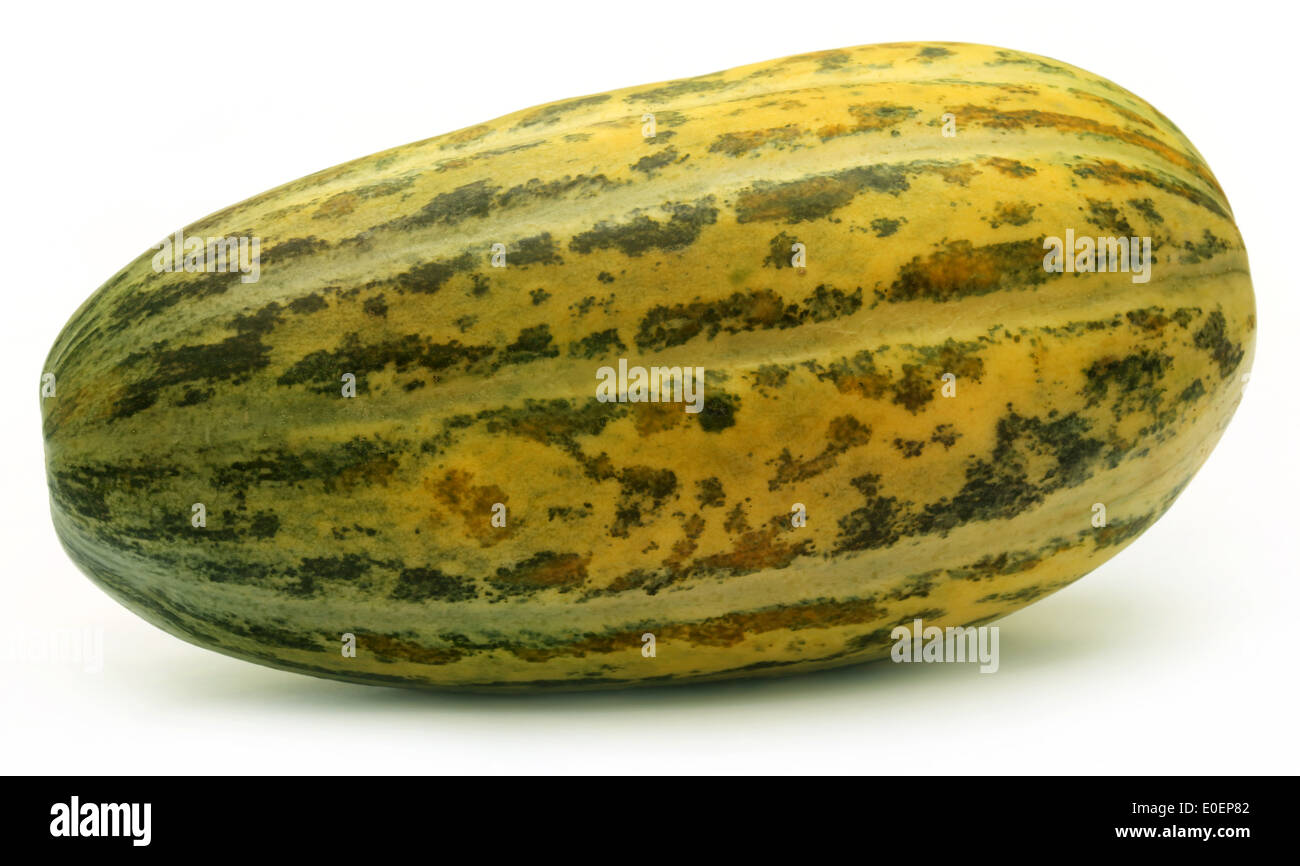 Fresh Mushkmelon over white background Stock Photo - Alamy