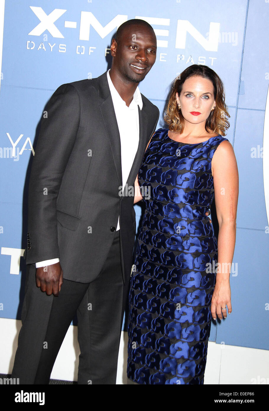 New York, New York, USA. 10th May, 2014. Actor OMAR SY and GUEST attend ...