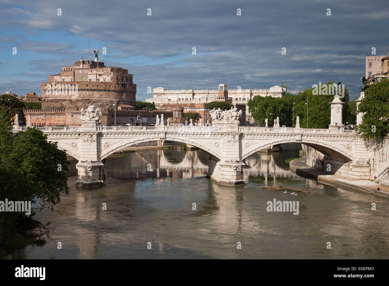Engelsburg, Rom, Italien - Castel Sant'Angelo, Rome, Italy Stock Photo ...